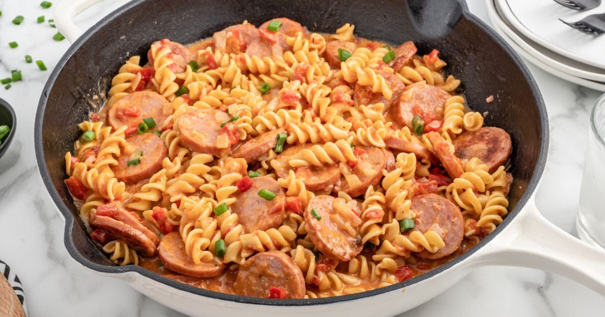 Italian Sausage Pasta - Princess Pinky Girl
