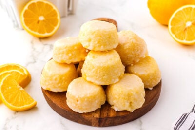 Lemon Drop Cakes - Princess Pinky Girl