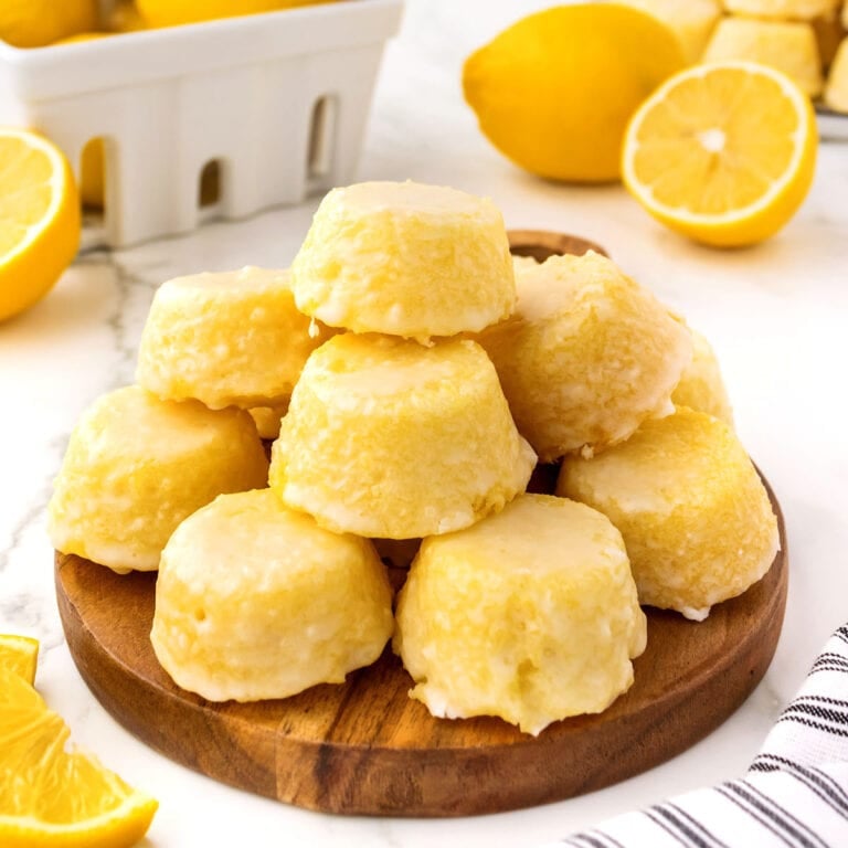 Lemon Drop Cakes - Princess Pinky Girl