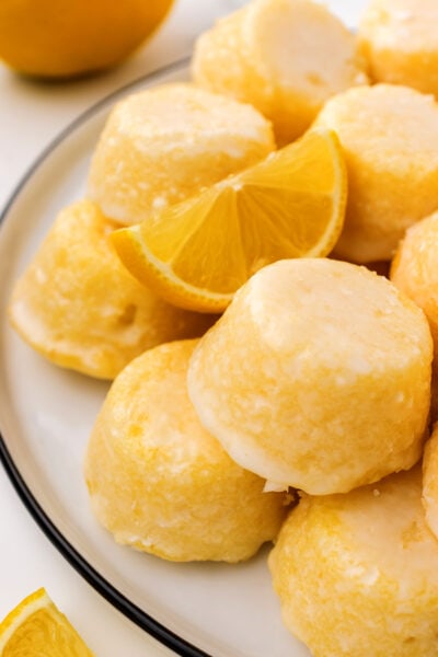 Lemon Drop Cakes - Princess Pinky Girl