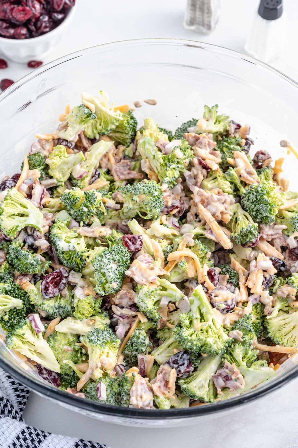Creamy Broccoli Salad - Easy & Delicious - Princess Pinky Girl
