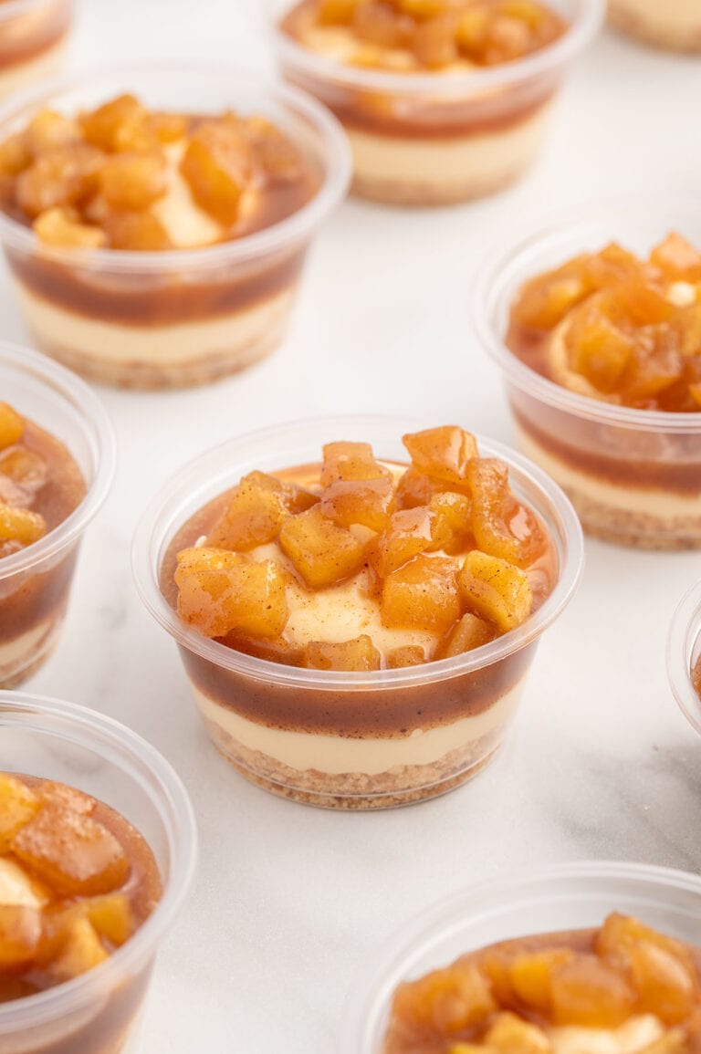 Caramel Apple Dessert Cups - Princess Pinky Girl