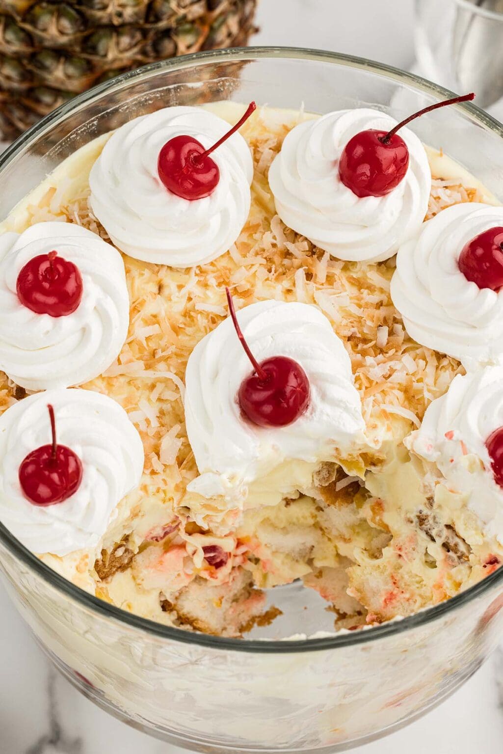 Pina Colada Trifle - Princess Pinky Girl