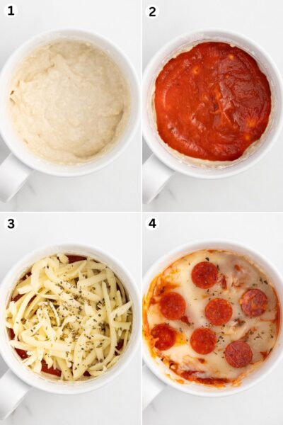Pizza in a Mug - Princess Pinky Girl