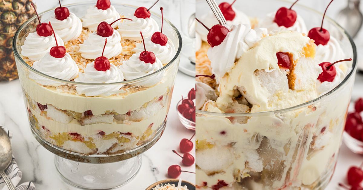 Pina Colada Trifle - Princess Pinky Girl