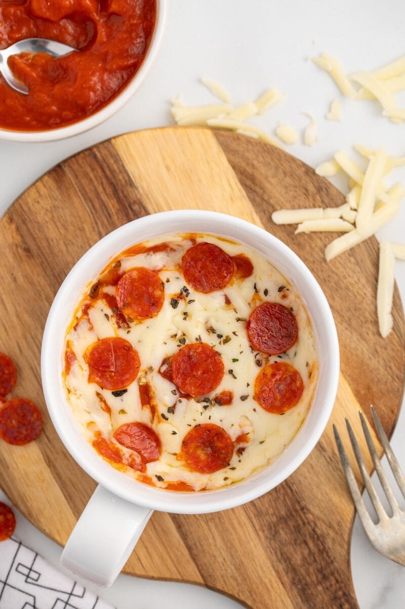 Pizza in a Mug - Princess Pinky Girl