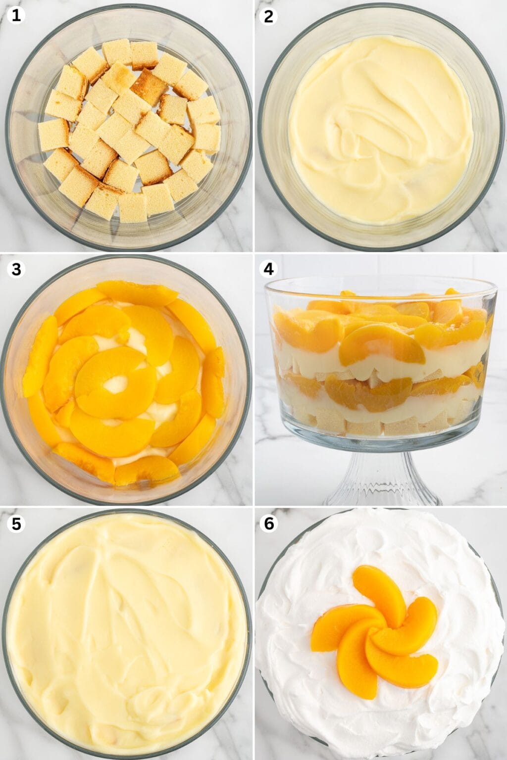 Peaches and Cream Trifle - Princess Pinky Girl