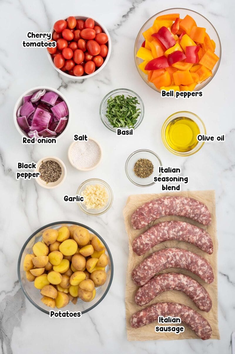 Baked Italian Sausage - Princess Pinky Girl