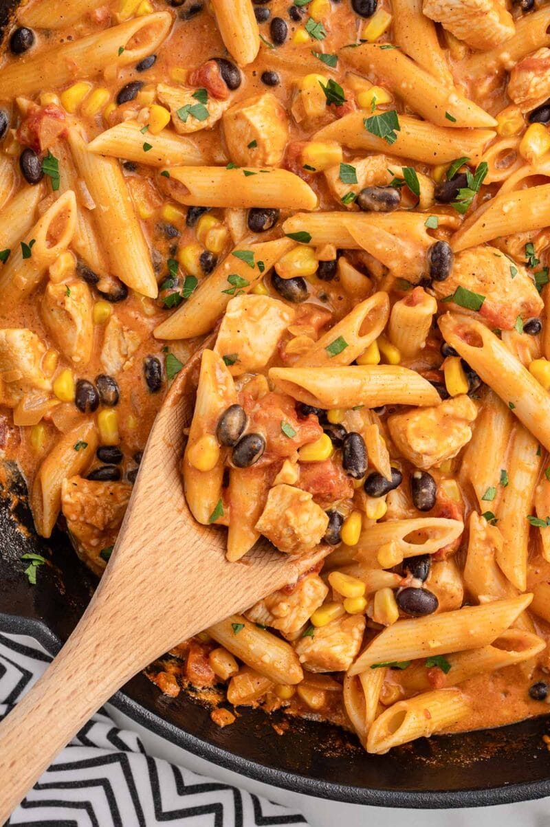 Southwest Chicken Pasta - Princess Pinky Girl