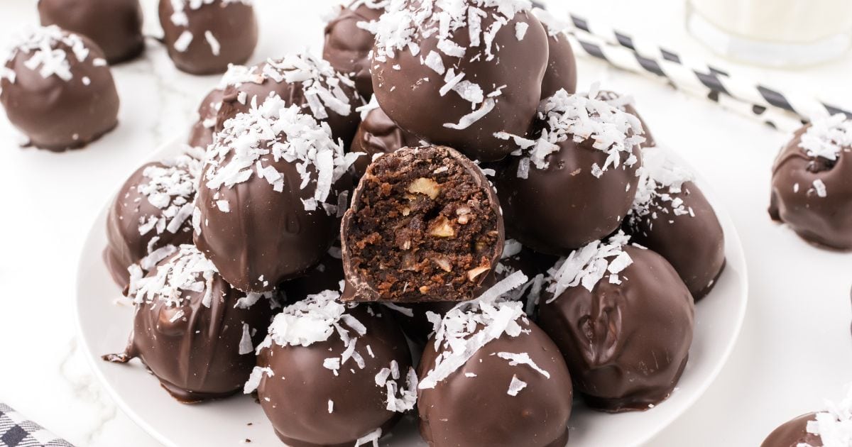 German Chocolate Truffles - Princess Pinky Girl