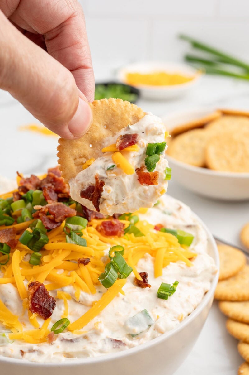 Crack Dip (Bacon Ranch Dip) - Princess Pinky Girl
