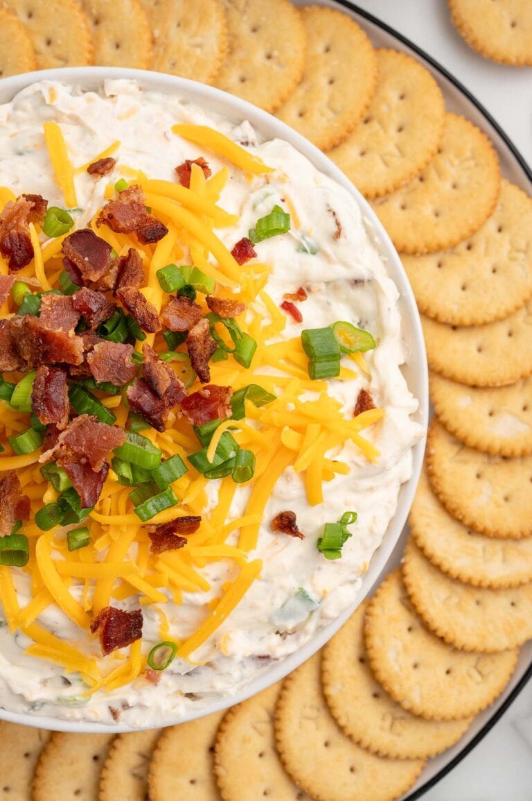 Crack Dip (Bacon Ranch Dip) - Princess Pinky Girl