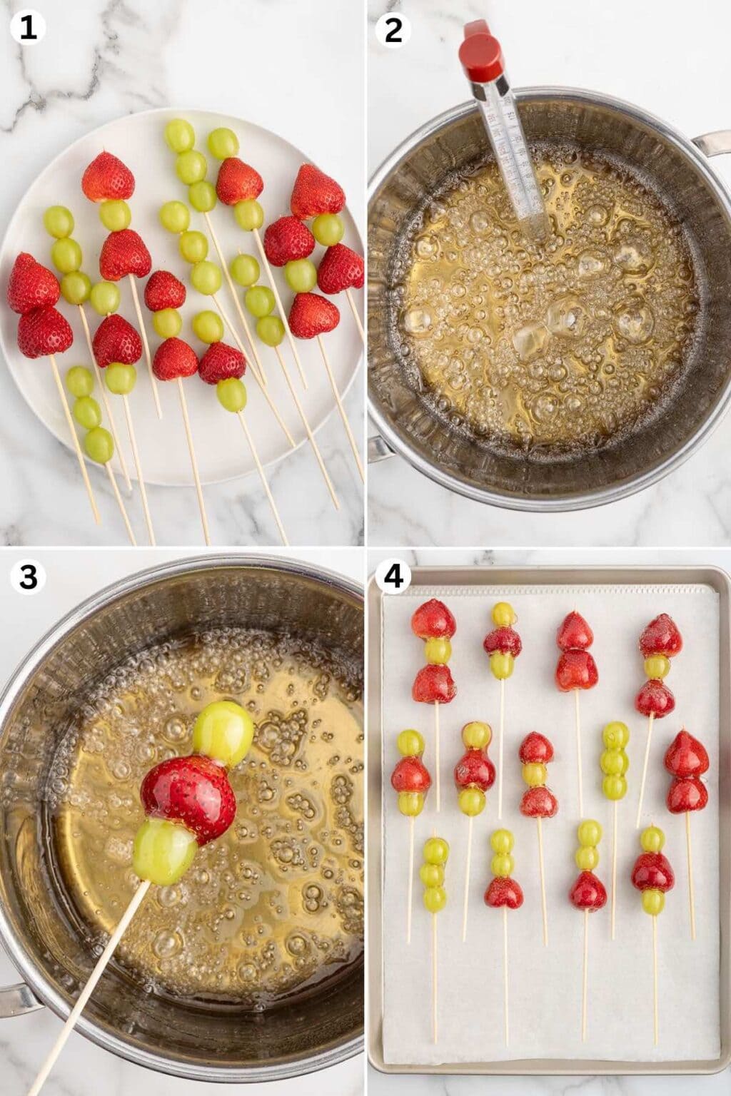 Tanghulu (Candied Fruit On A Stick) - Princess Pinky Girl