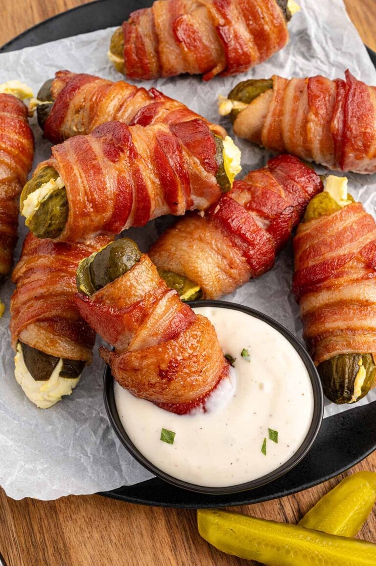 Bacon Wrapped Pickles - Princess Pinky Girl