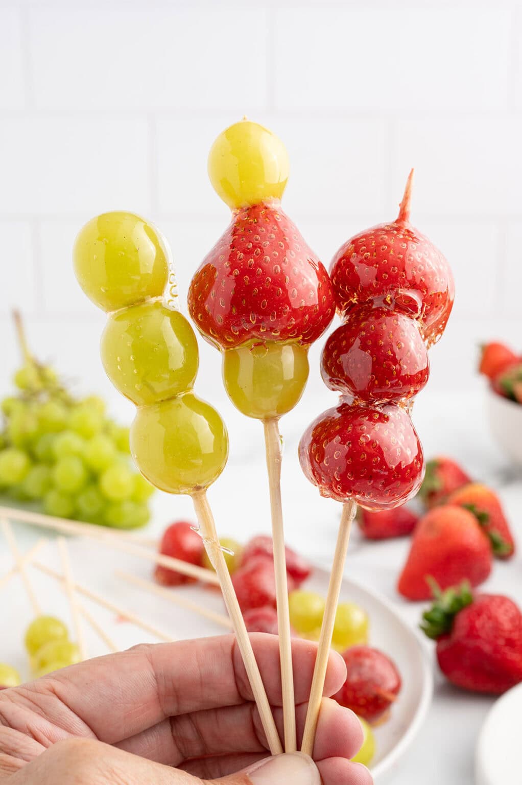 Tanghulu (Candied Fruit On A Stick) - Princess Pinky Girl