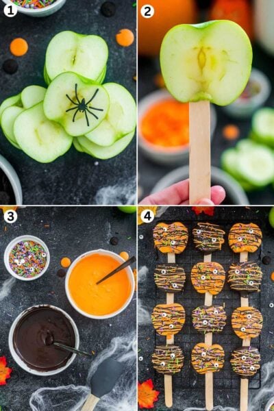 Halloween Apple Pops - Princess Pinky Girl