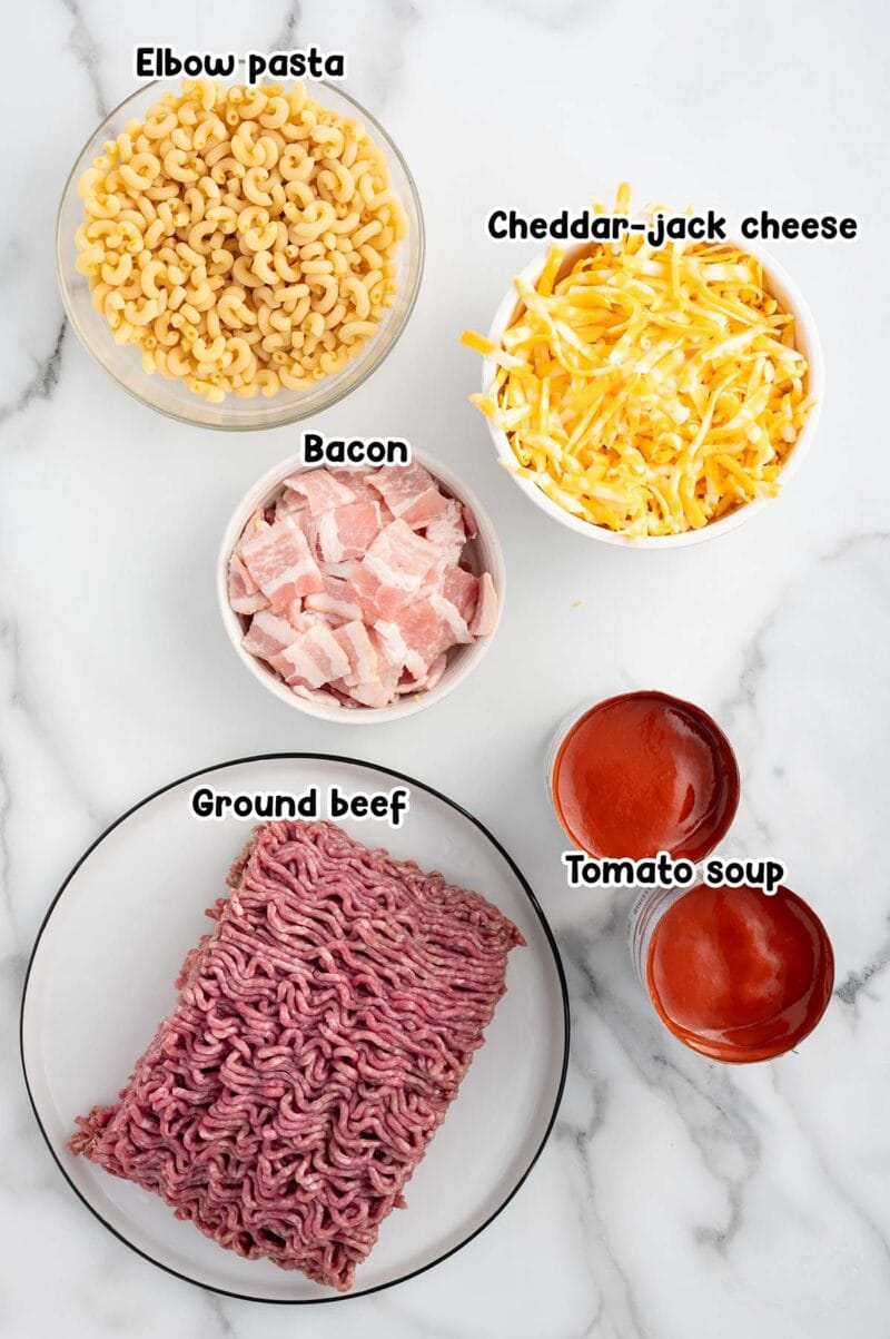 Bacon Cheeseburger Pasta - Princess Pinky Woman - Burgers Recipe | All ...