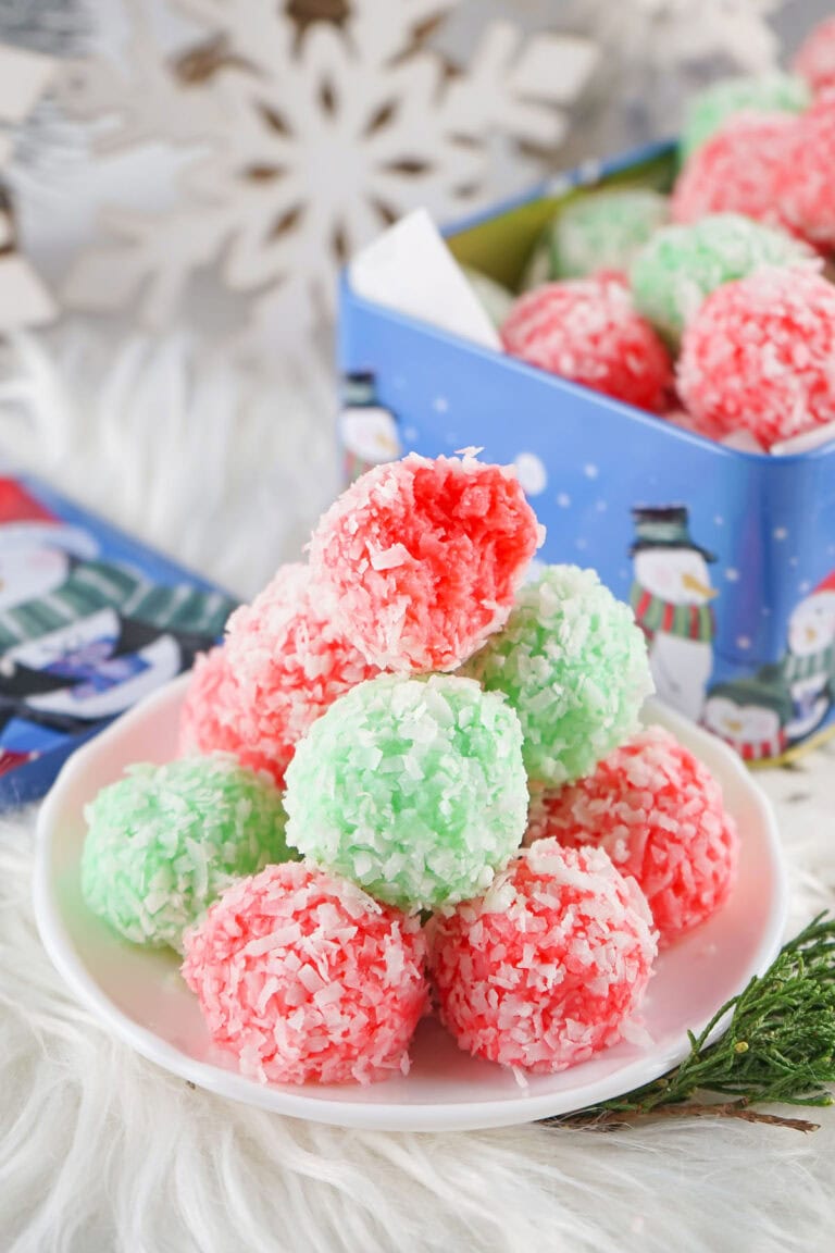 Christmas Jello Balls - Princess Pinky Girl