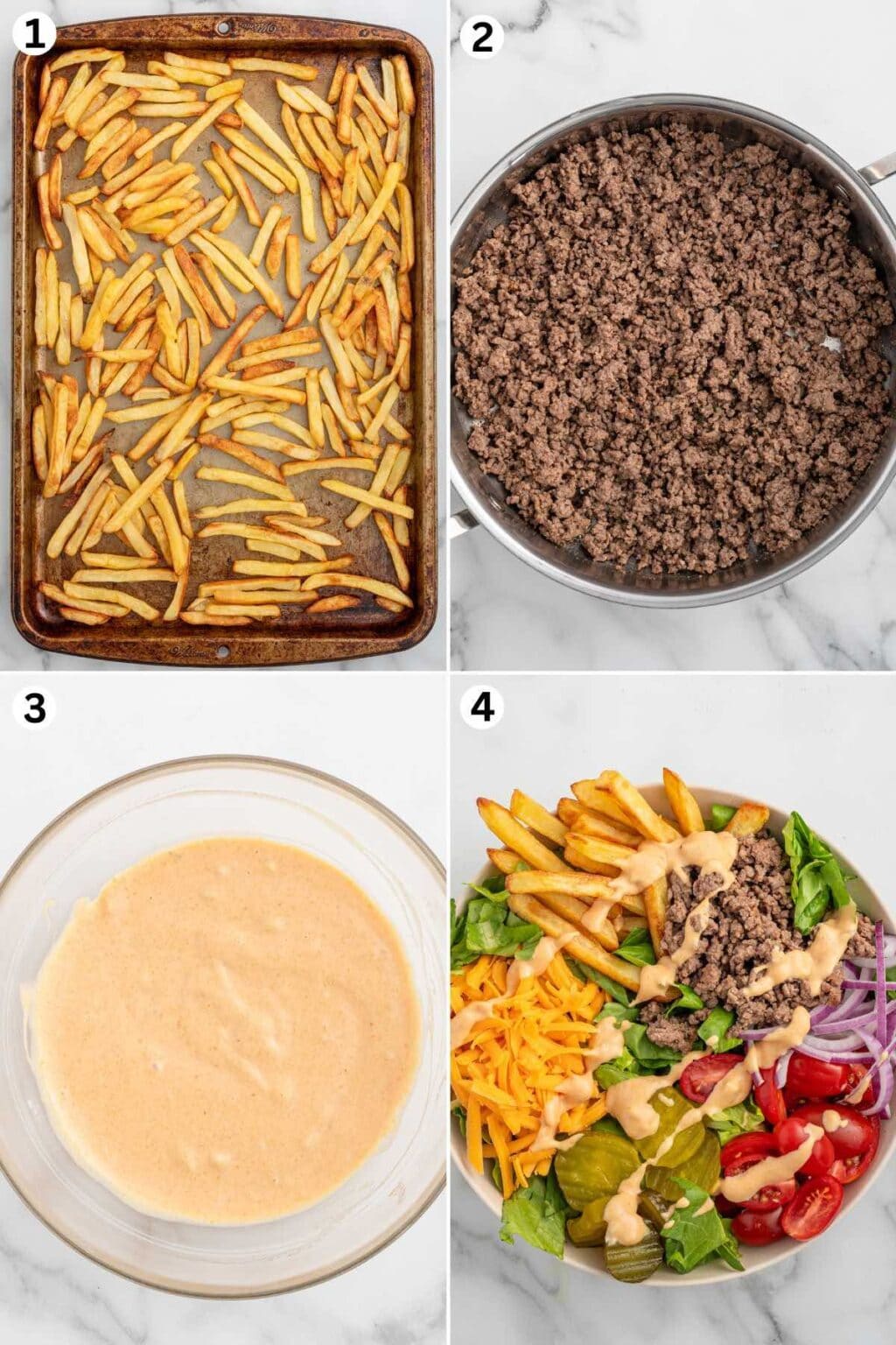 Burger Bowl Recipe - Princess Pinky Girl