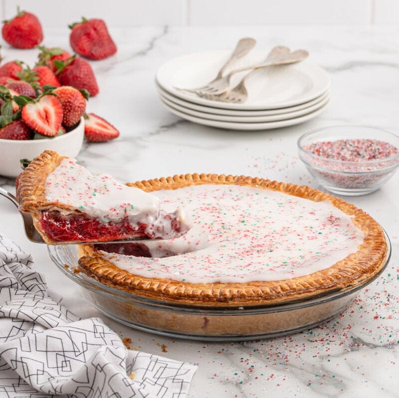 Strawberry Pop Tart Pie - Princess Pinky Girl