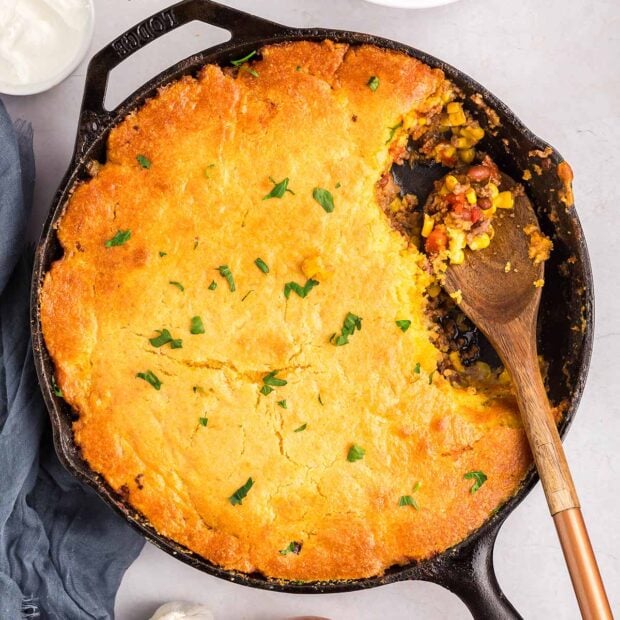 Cornbread Cowboy Casserole - Princess Pinky Girl