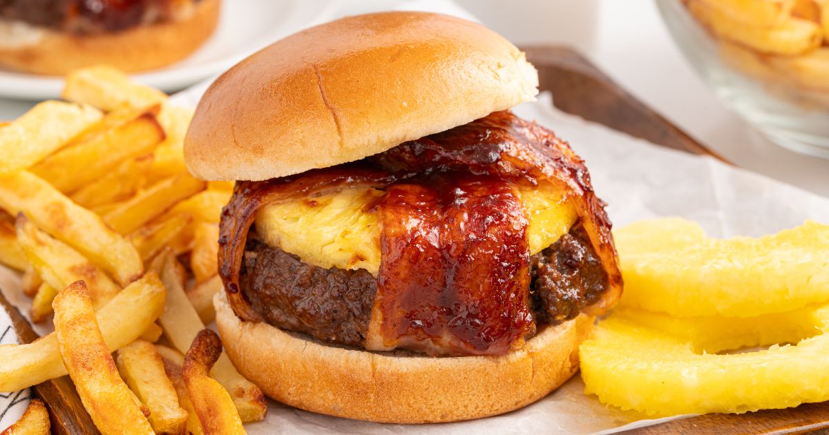 Pineapple Bacon Burger - Princess Pinky Girl