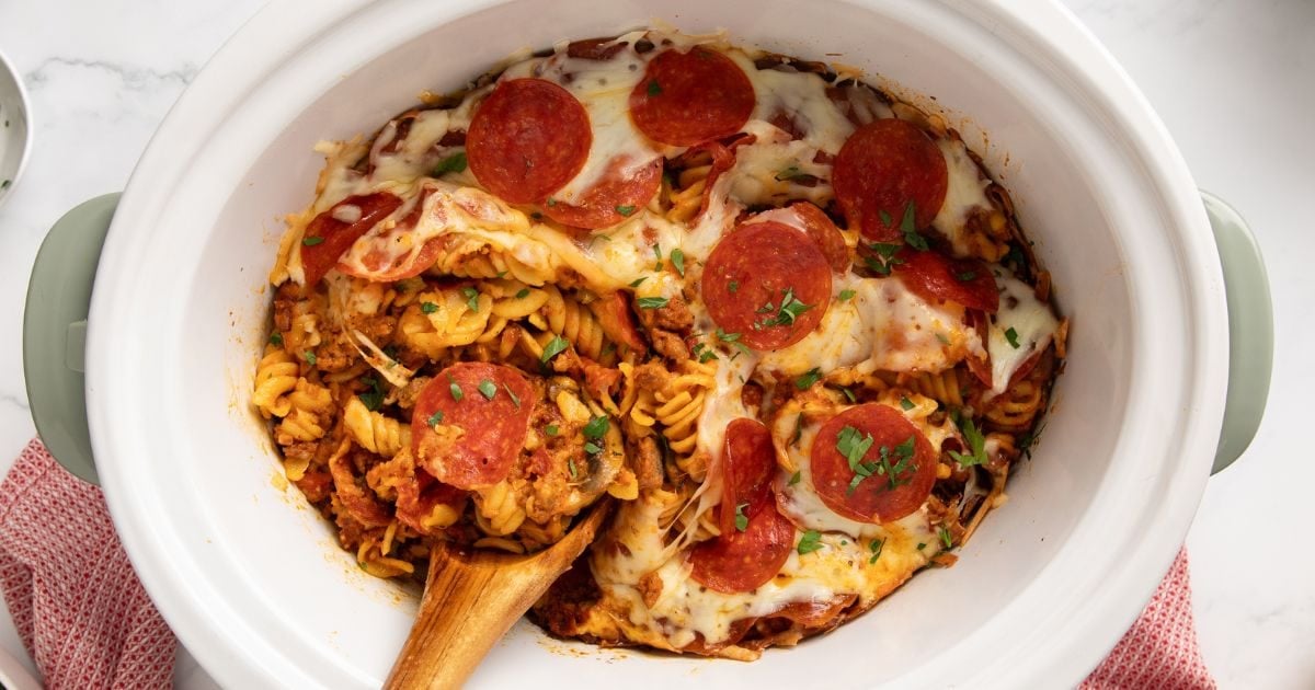 Crock Pot Pizza - Princess Pinky Girl