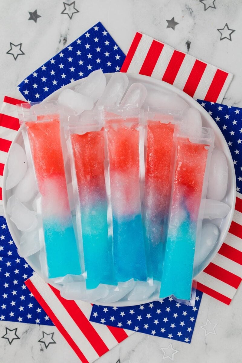 Homemade Bomb Pops - Princess Pinky Girl