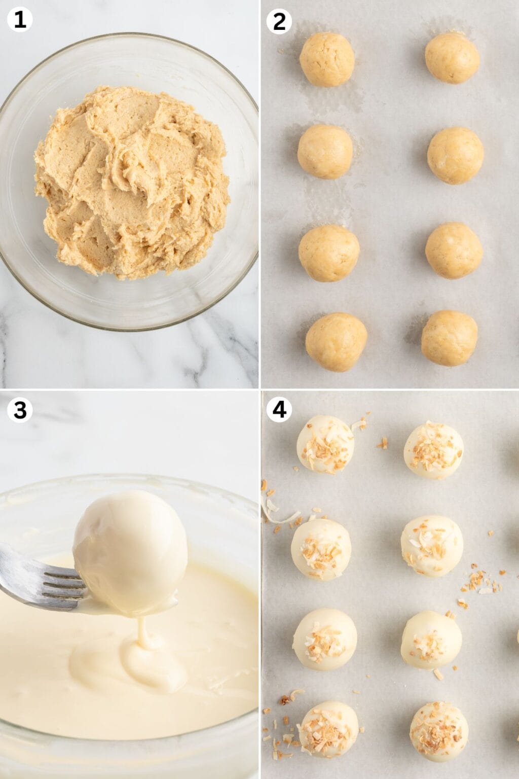 Piña Colada Truffles - Princess Pinky Girl