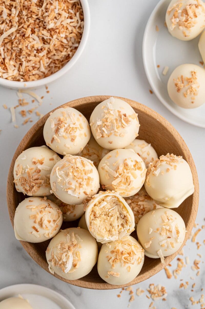 Piña Colada Truffles - Princess Pinky Girl