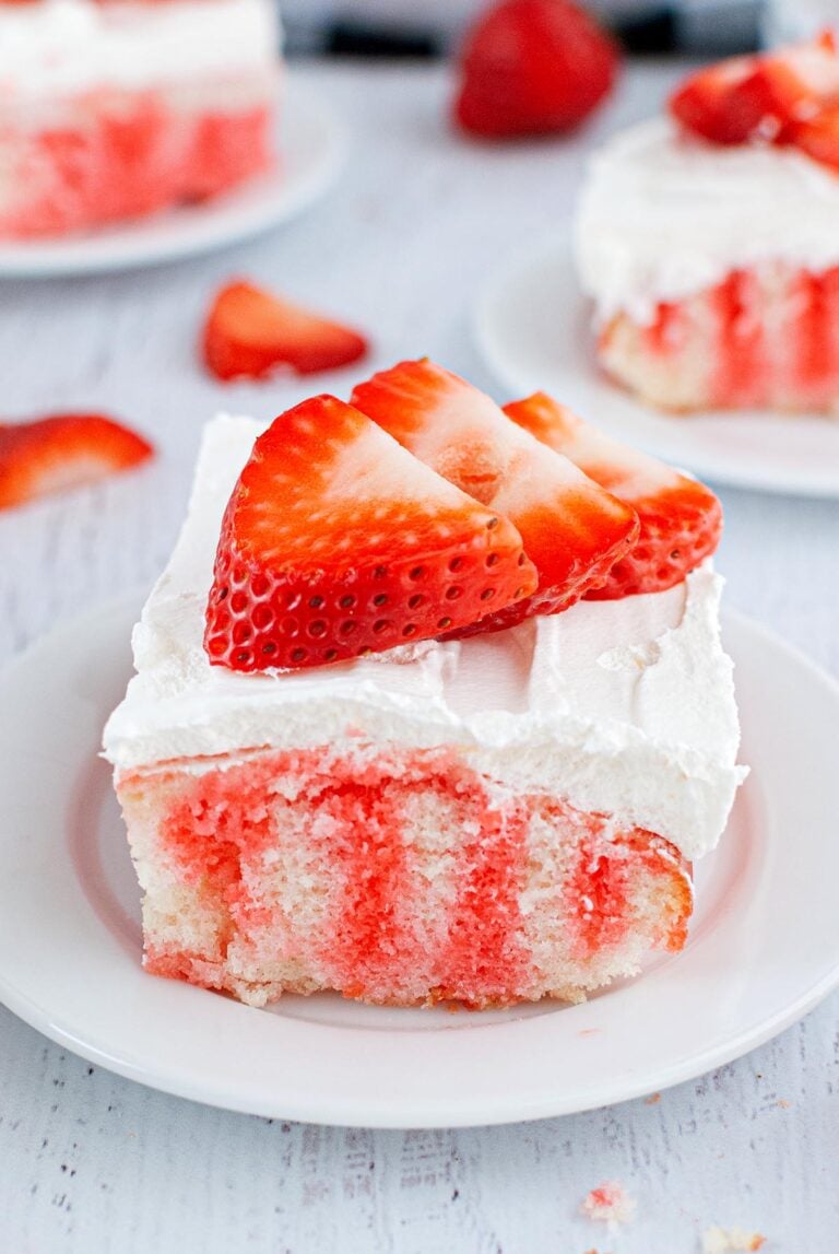 Jello Poke Cake - Princess Pinky Girl