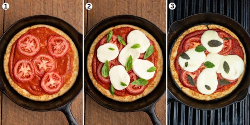 Campfire Pizza - How to grill pizza - Princess Pinky Girl